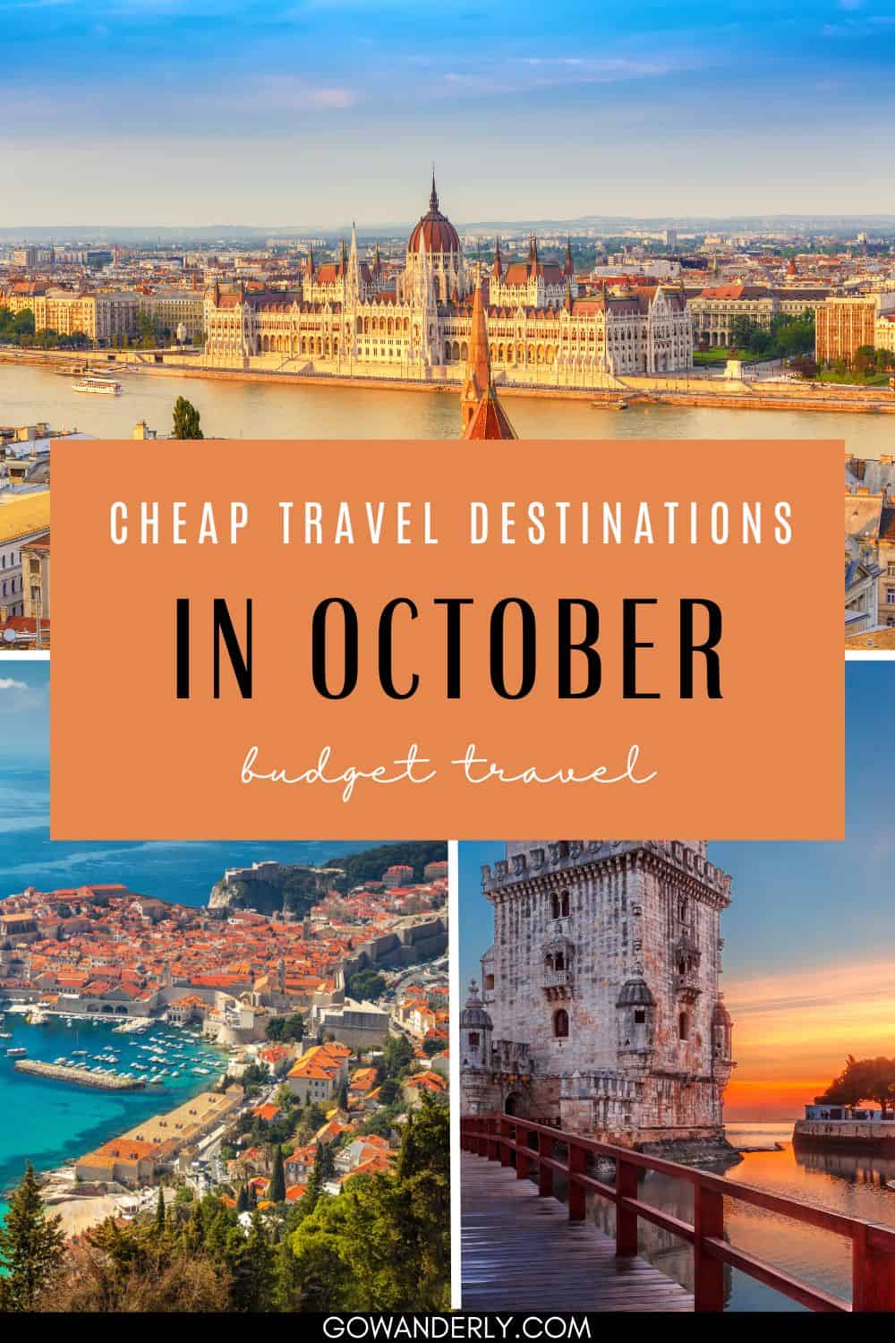 15 Best Cheap Travel Destinations in October for Budget Travelers (2026)