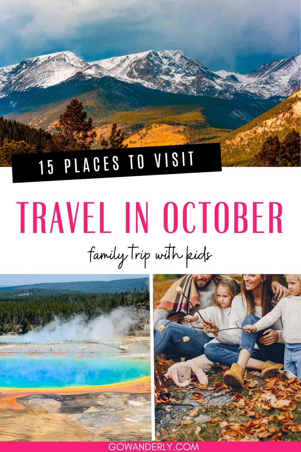 15 Best USA Places to Visit in October with Kids (2025)