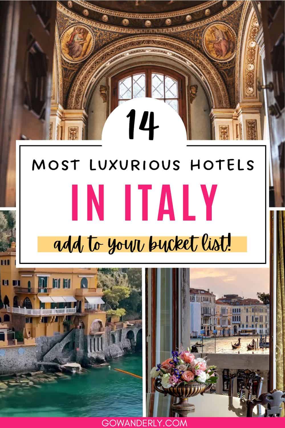 14 of the Best Hotels for Luxury Travel in Italy (2025)