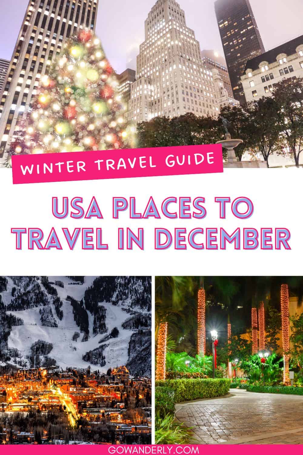 15 Best US Travel Destinations in December (2025)