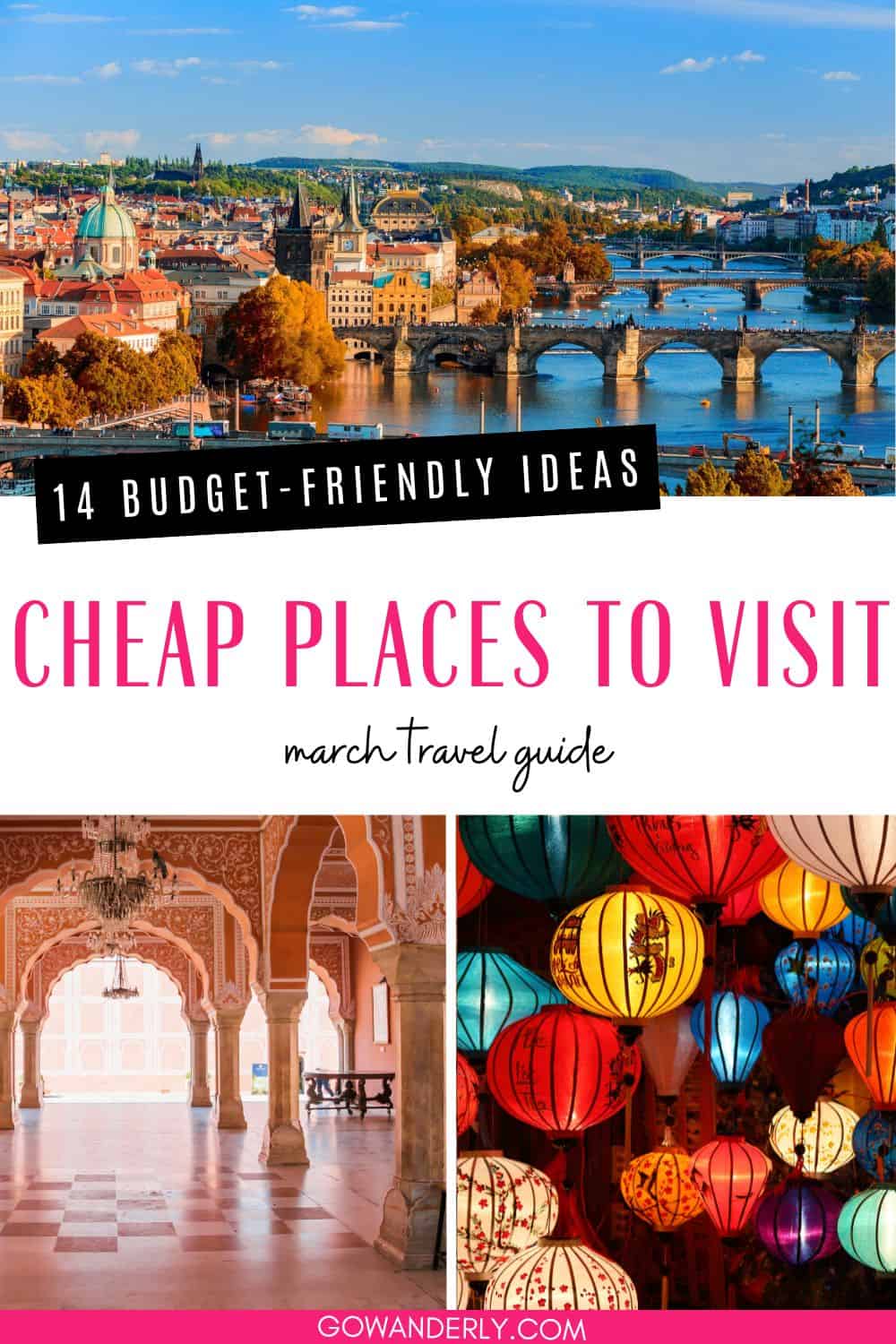 14 Cheap Places to Travel in March for Spring Break (2026)