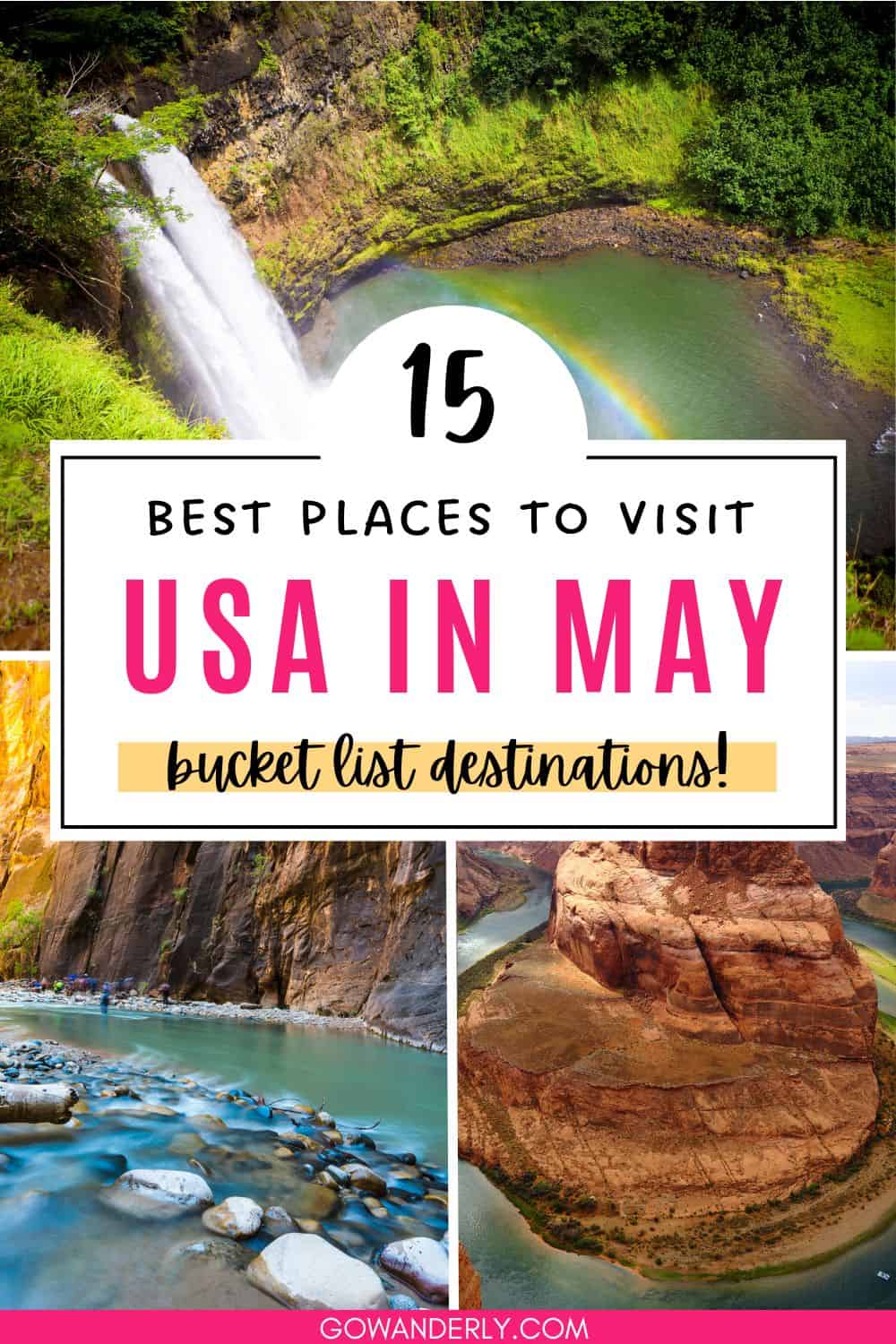 15 Best Places to Visit in the US in May (2026)