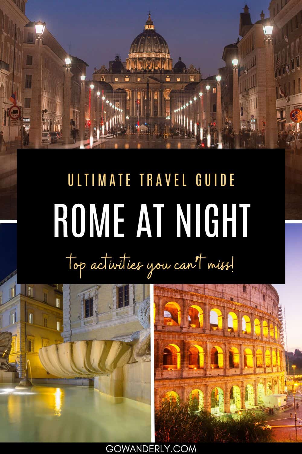 14 Best Things to Do in Rome at Night (2025)