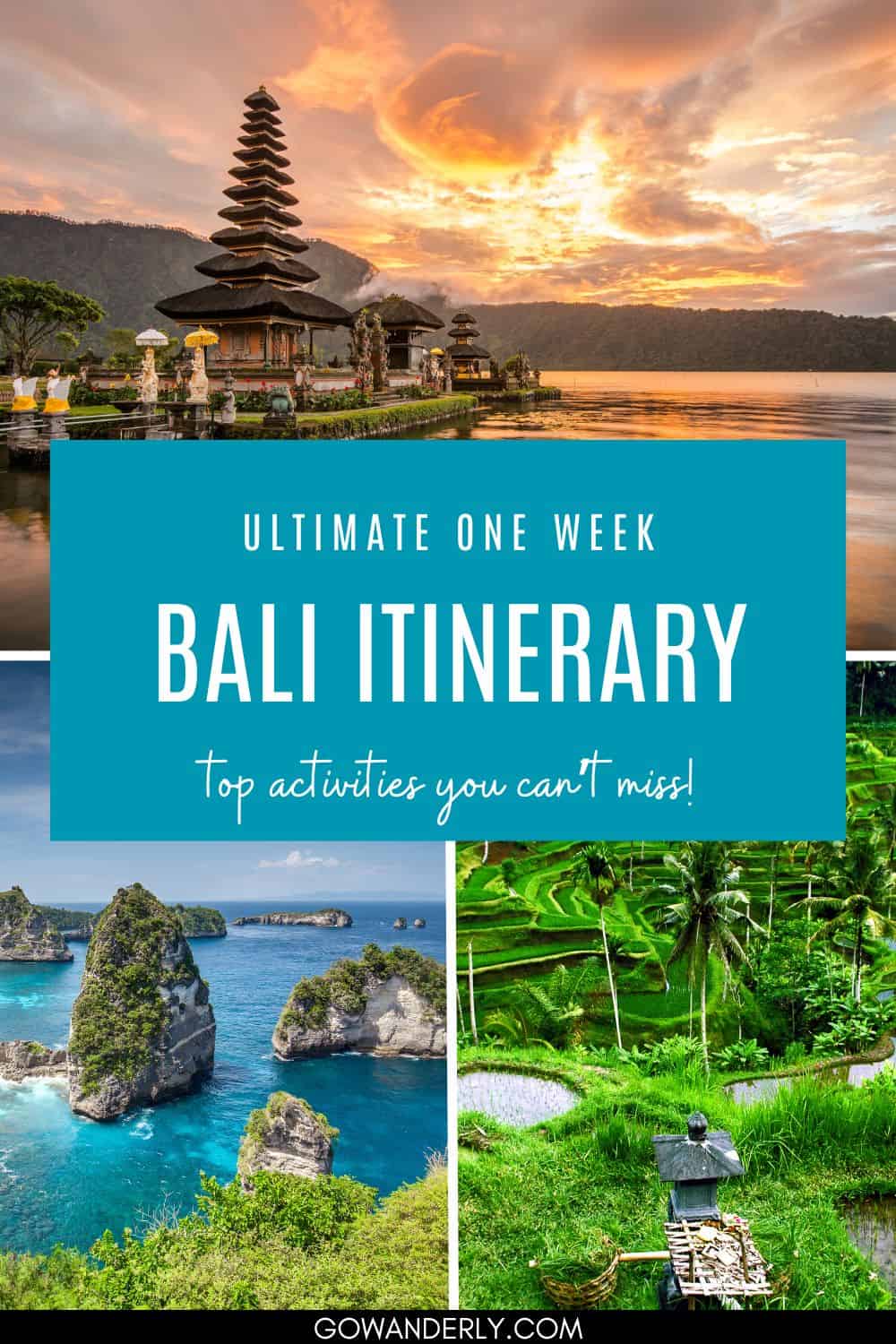 Ultimate 7 Day Bali Itinerary for First Timers (2026)