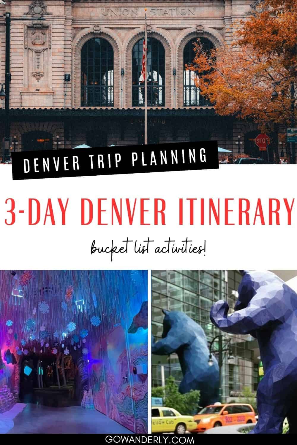 The Only 3-Day Denver Itinerary You Need (2026)