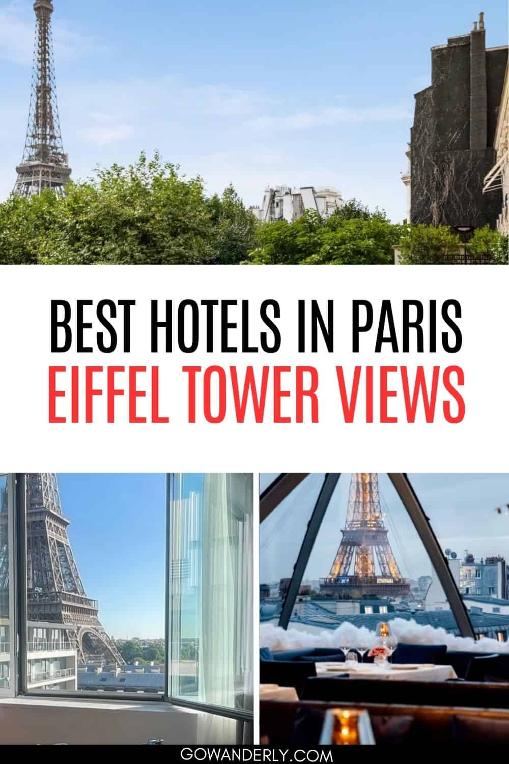 15 Stunning Paris Hotels With Eiffel Tower View (2026)